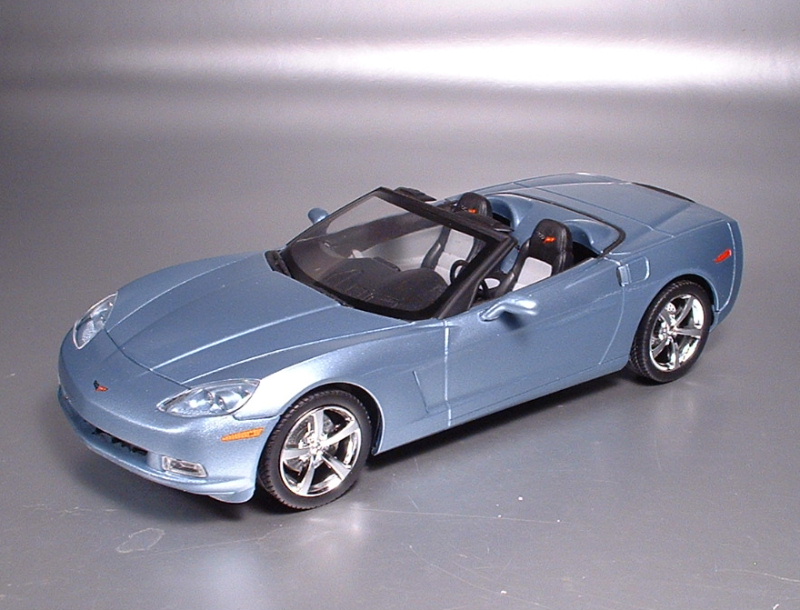 Scale Visions | Carlisle Blue Corvette Model Car